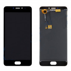 Купить Дисплей для Meizu M5 Note + тачскрин черный по цене 890 рублей в ...